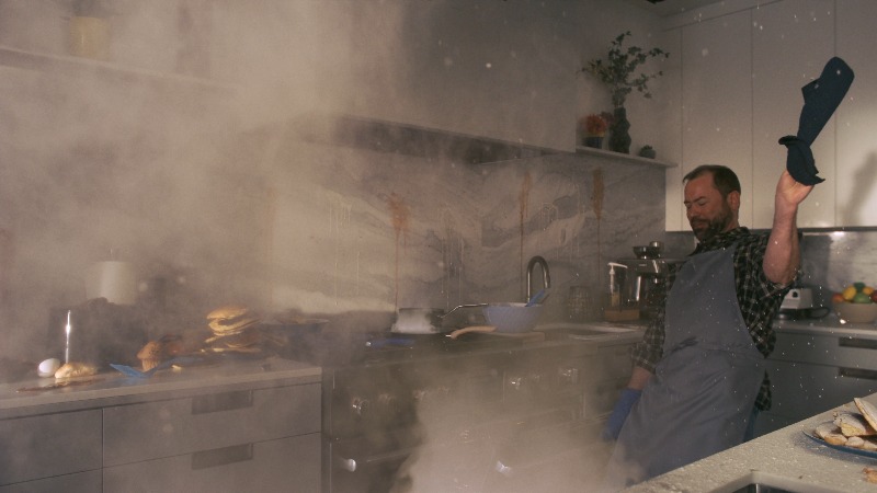 Father, Defending, Food Fight, Kitchen by Martin Wolfgang Klapperbein ...