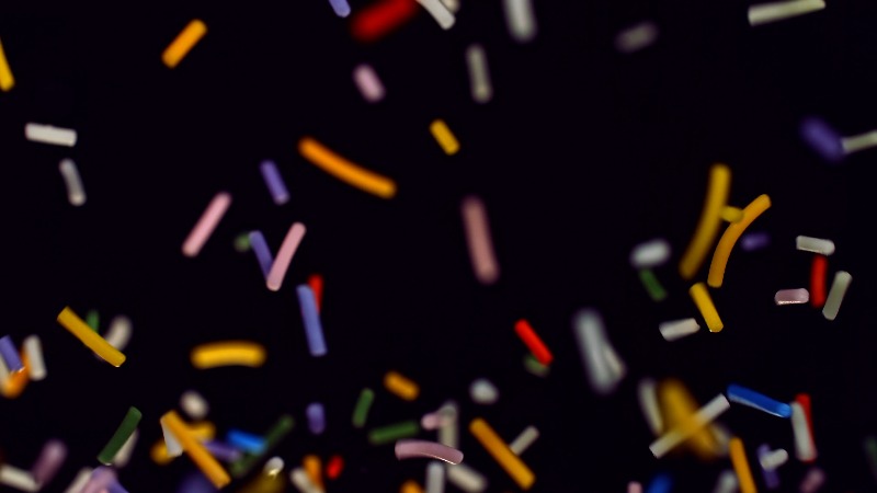 Dropping, Slow Motion, Black Background, Shapes by Kristian Ozer ...