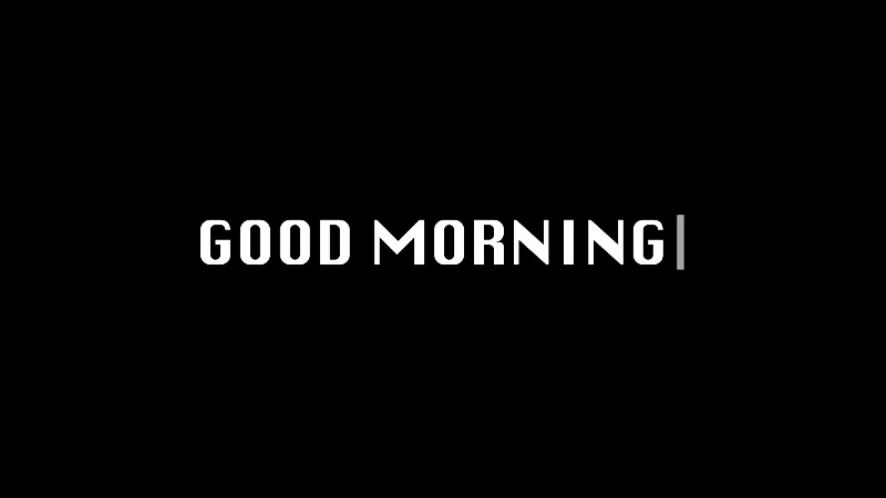 Retro, Typing, Good Morning, Typography by Skilltakes Media – Stock ...