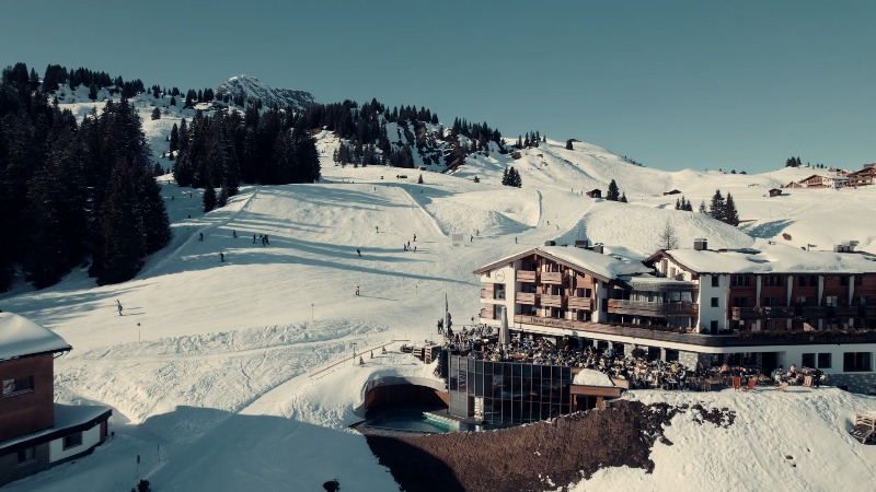 Lech Am Arlberg, Ski Resort, Village, Mountains by Adrian Vidak – Stock ...