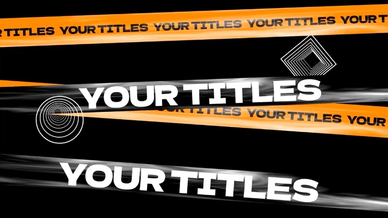 Make It Fast Titles video templates | Artlist