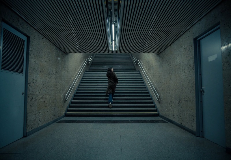 Chase, Running, Stairs, Station by MXR Productions – Stock Footage ...