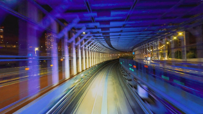 Cityscape, Tokyo, Japan, Railroad by Justin Tierney – Stock Footage ...