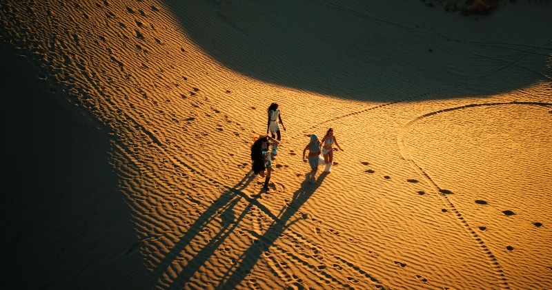America, Usa, Sand Dunes, Costumes by Justinography – Stock Footage ...