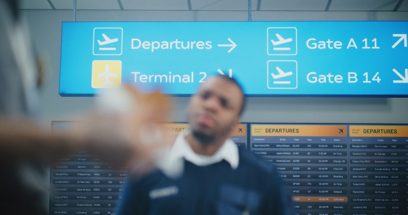 Airport, Security, Terminal, Guards by Frame Stock Footage – Stock ...