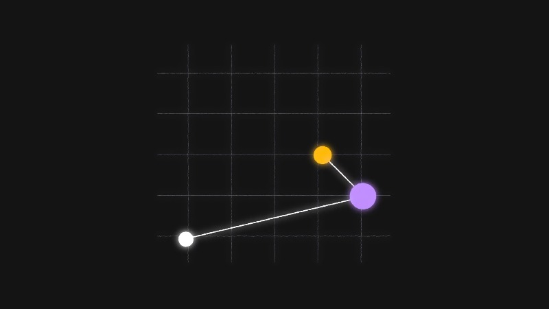 Circles, Lines, Connection, Black Background by Motion Library – Stock ...