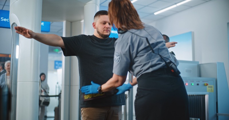Airport, Security, Terminal, Security Guard by Frame Stock Footage ...