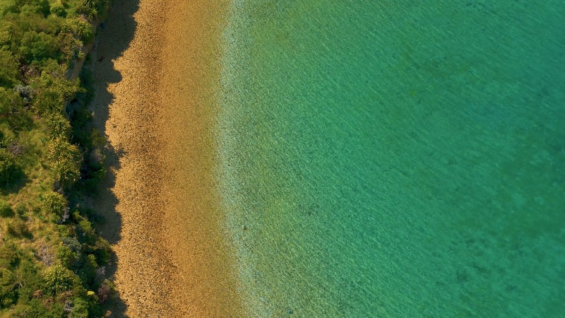 Beach, Sea, Ripples, Top Shot by Daniel Wye – Stock Footage | Artlist