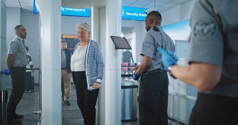 Airport, Security, Terminal, Security Guard by Frame Stock Footage ...
