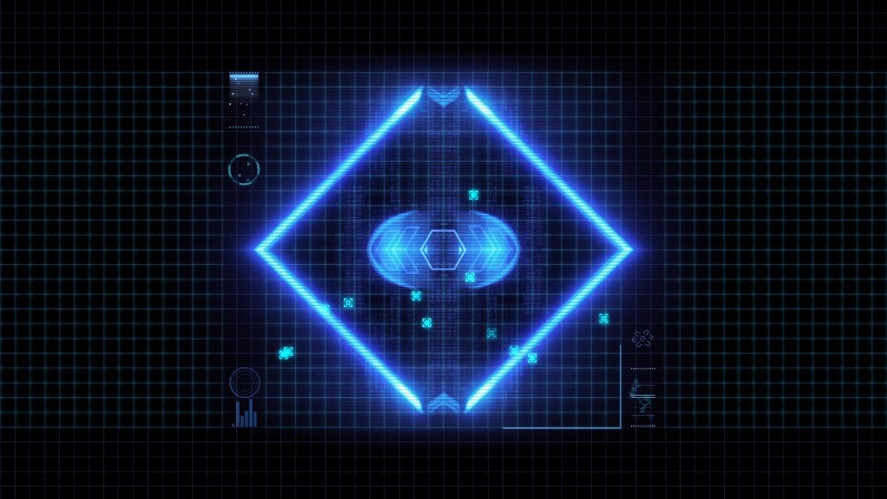 3d, Holographic, Blue, Shape by Pixel DNA – Stock Footage | Artlist