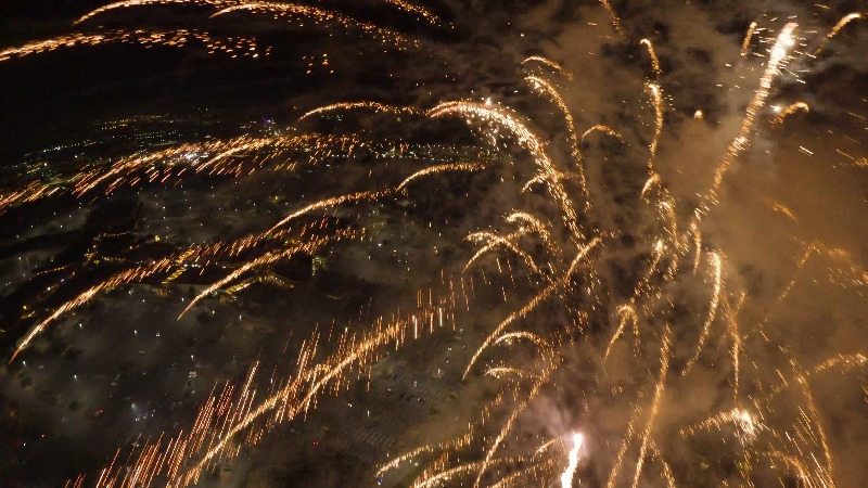 Fireworks, Fpv, Drone, Explosion by Jonathan Lucan – Stock Footage ...