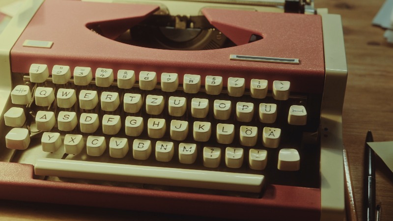 Retro, Office, Investigation, Typewriter by Yuki Film – Stock Footage ...