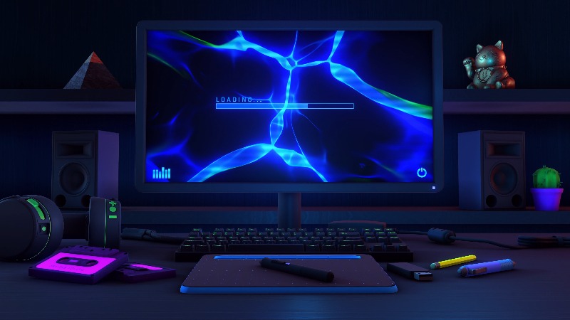 Desktop, Visuals, Gaming, Loop by Pixel DNA – Stock Footage | Artlist