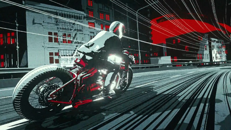 Fast, Motorcycle, Loop, Animated by Maciej Drabik – Stock Footage | Artlist