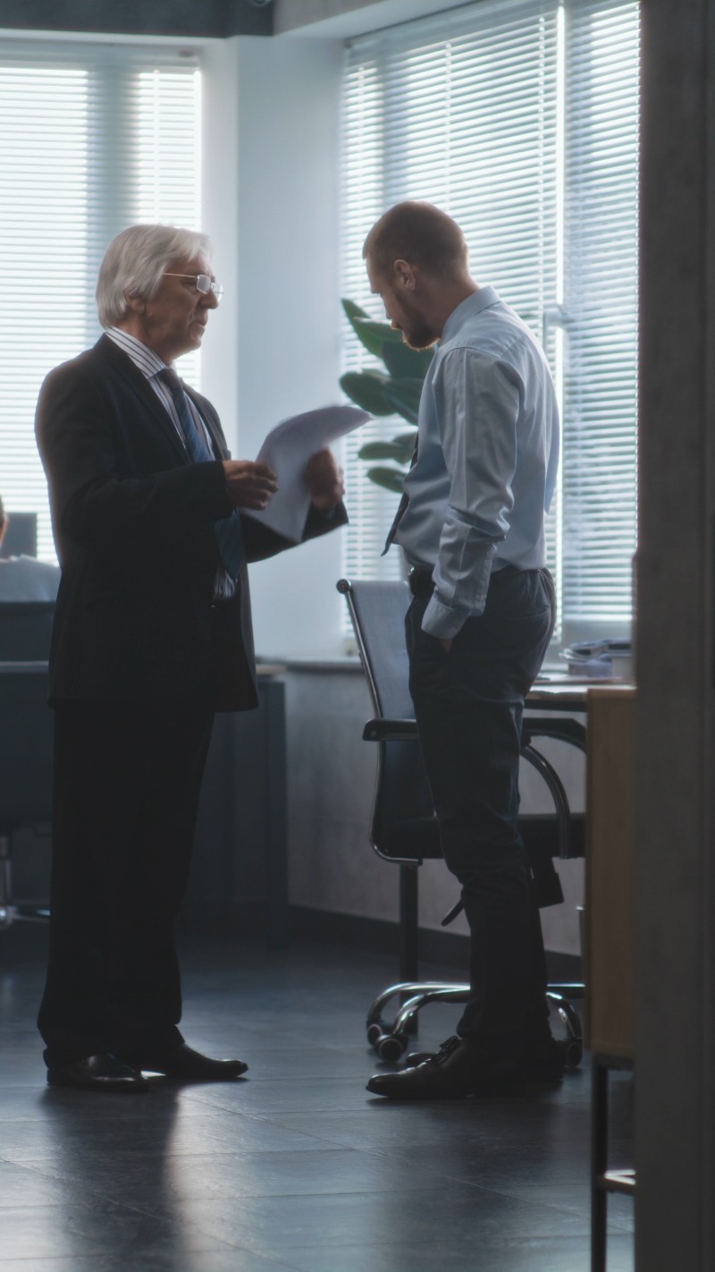 Manager, Scolding, Business Man, Office by Frame Stock Footage – Stock ...