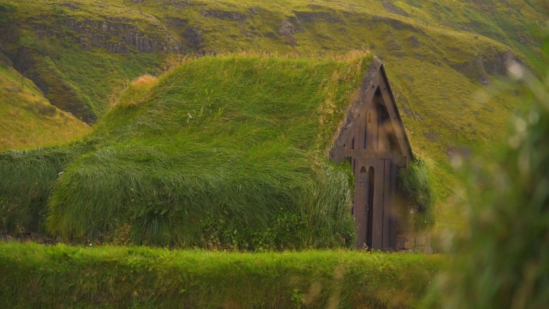 Turf, House, Landscape, Cabin by AndTheyTravel – Stock Footage | Artlist