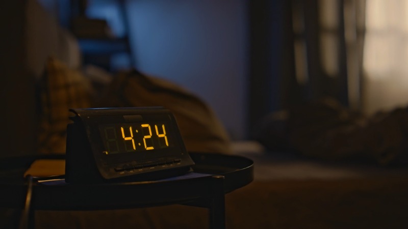 Alarm Clock, Insomnia, Dark Aesthetic, Bedroom by Pressmaster – Stock ...