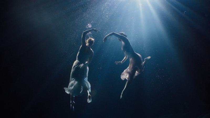 Ballerinas, Underwater, Dancing, Floating by Spencer Frost – Stock ...