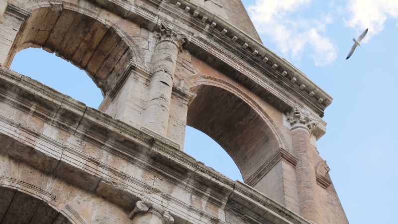 Rome, Bird, Landmark, Ancient Rome by Oleh Ibrahimov – Stock Footage | Artlist