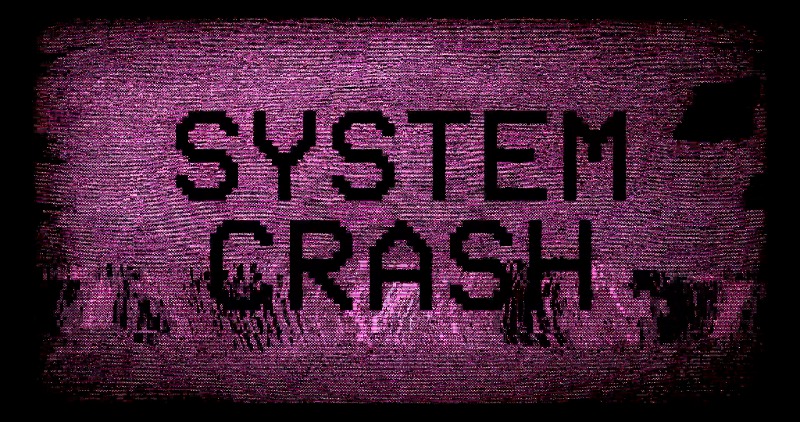 System Crash, Error, Retro, Crt Screen by Sunbeat Studio – Stock ...