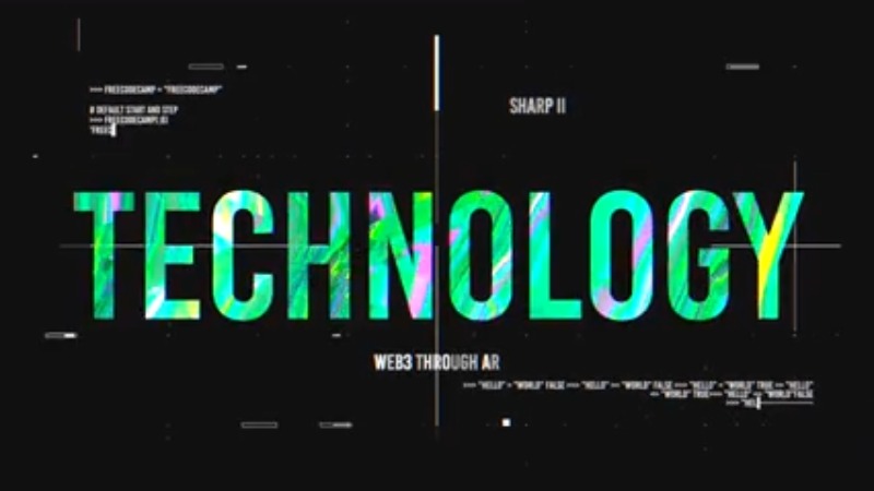 Digital Technology Holographic Intro video templates | Artlist