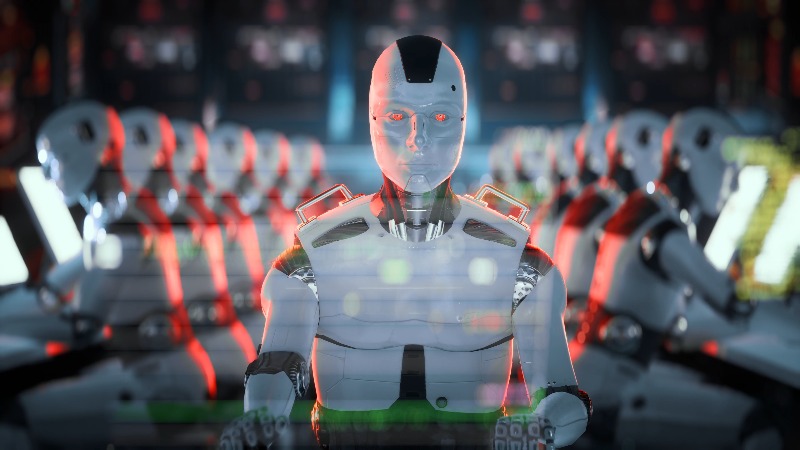 Army, Revolution, Robot, Cyborg by Clever Stock Studio – Stock Footage ...