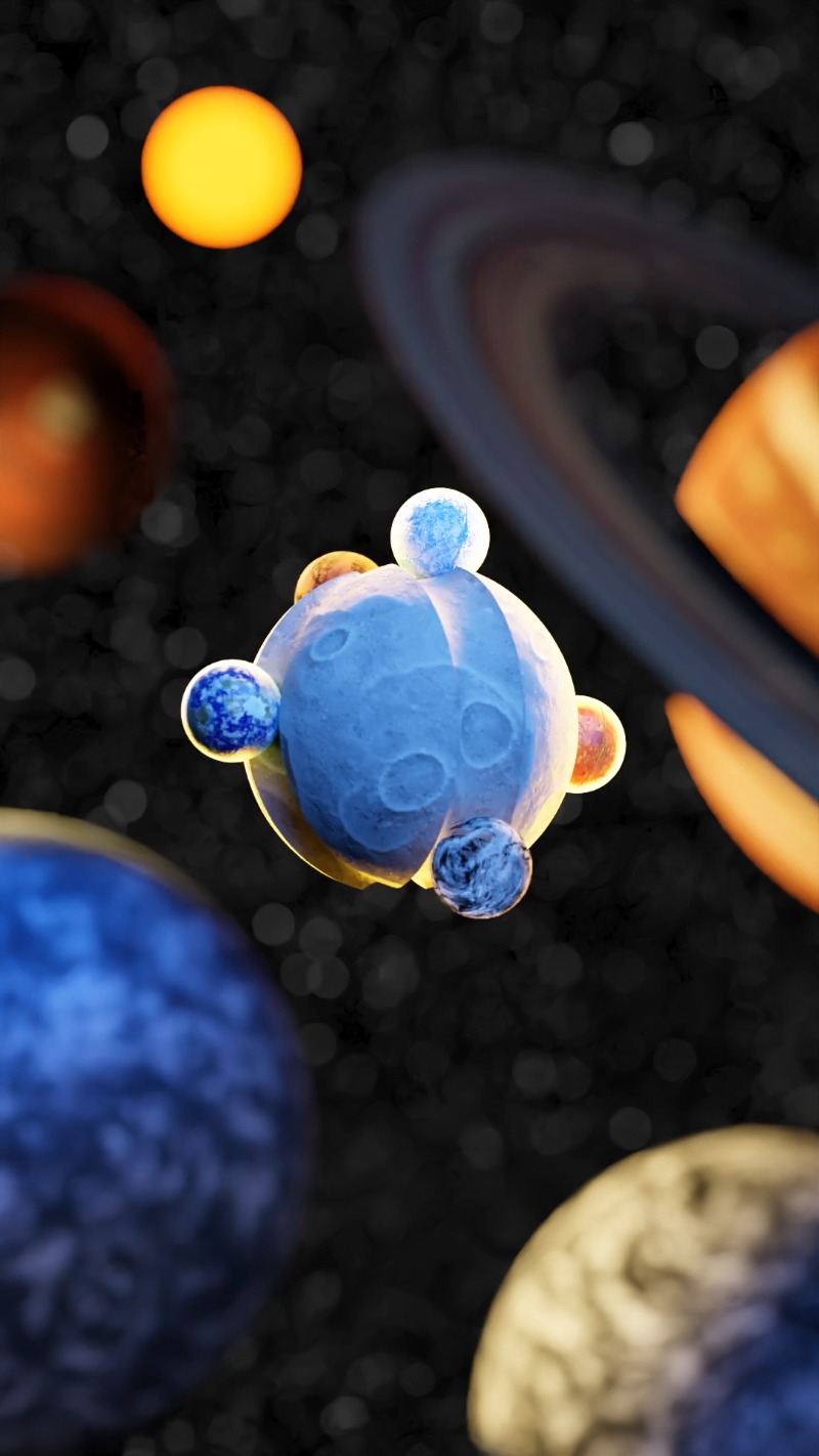 Galaxy, Space, Loop, Satisfying by Daniel Megias del Pozo – Stock ...