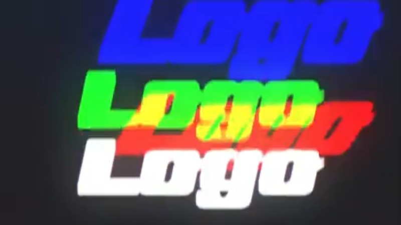 Fast Glitch RGB Logo Reveal video templates | Artlist