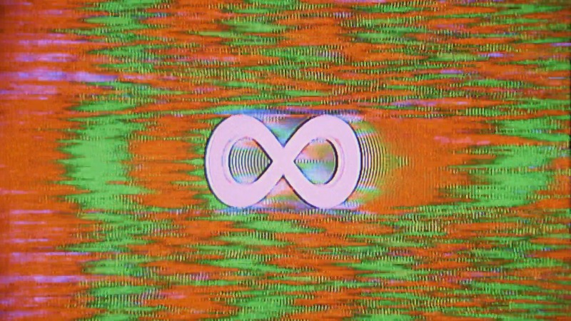 Effect, Glitch, Logo, Infinity Sign by Hermit Sage Creative Studio ...