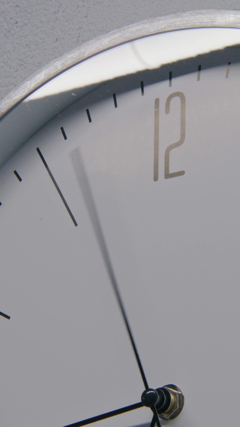 Moving, Seconds Hand, Time, Vertical Format by Frame Stock Footage ...