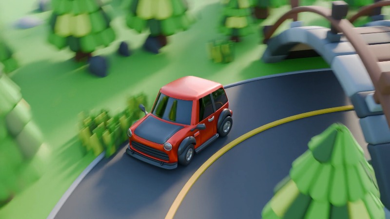 Car, Loop, Driving, 3d by Juanjo McLittle – Stock Footage | Artlist