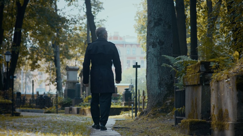 Man, Walking, Cemetery, Grave Yard by AnnaStills – Stock Footage | Artlist