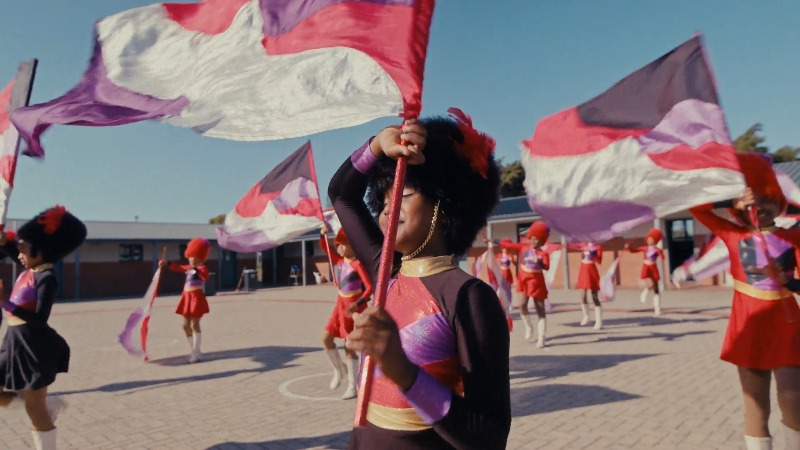 Flags, Squad, Performing, Cheerleading by Ruan Kotze – Stock Footage ...