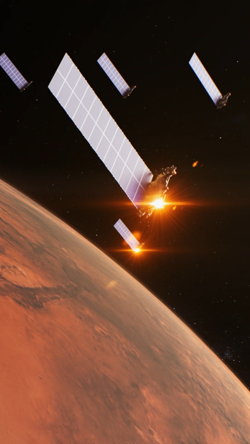 Mars, Satellite, Spaceship, Star by Frame Stock Footage – Stock Footage ...