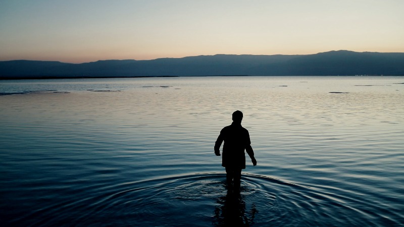 Sunset, Dead Sea, Silhouette, Traveling by Yuval Aloni – Stock Footage ...