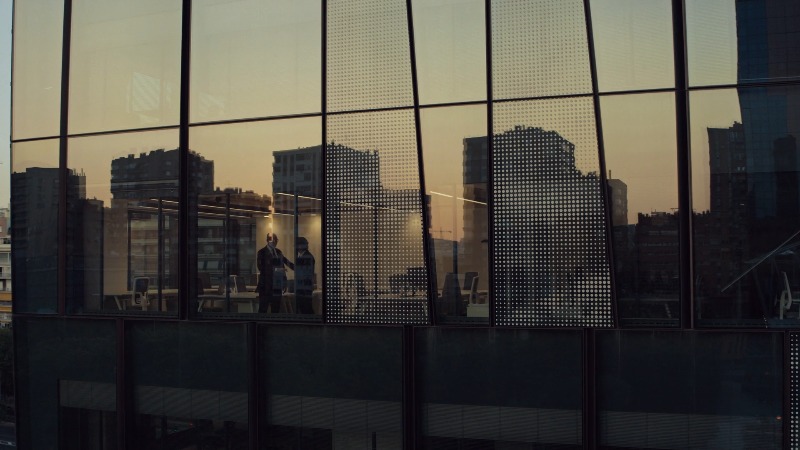 Corporation , Window View, Suit, City by Azulroto – Stock Footage | Artlist