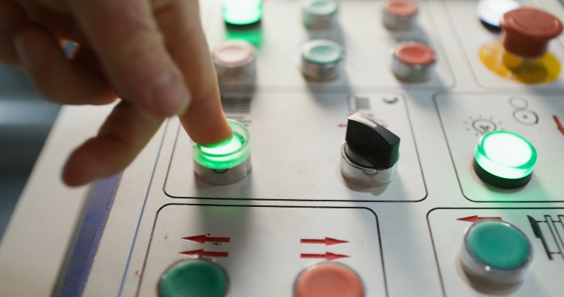 Worker, Buttons, Pressing, Working by M-ART production – Stock Footage ...