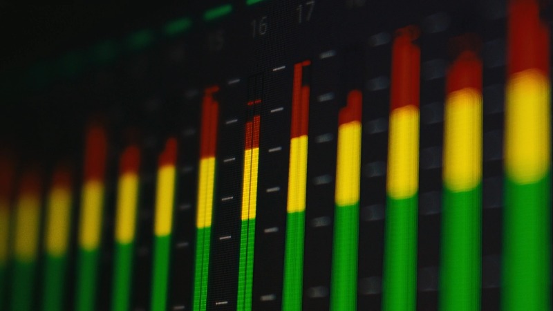 Monitor, Video Editing, Post Production, Audio Level Bars by Phong ...