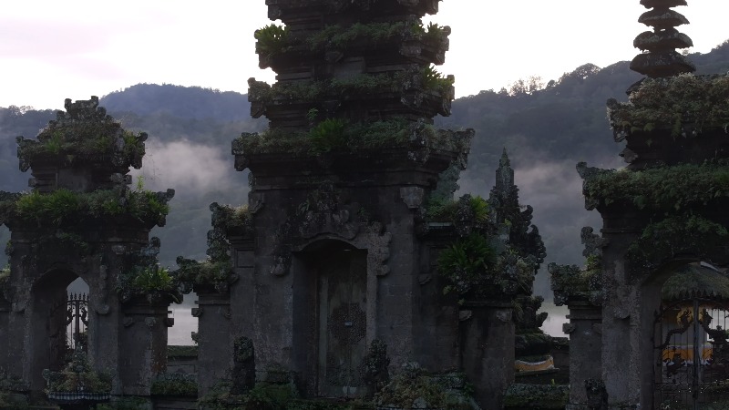 Tamblingan Lake, Indonesia, Munduk Bali, Temple by By Ewold – Stock ...