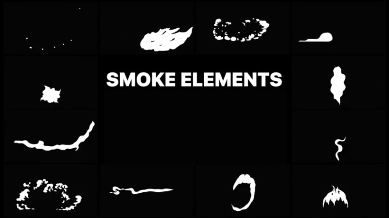Flash FX Cartoon Smoke video templates | Artlist