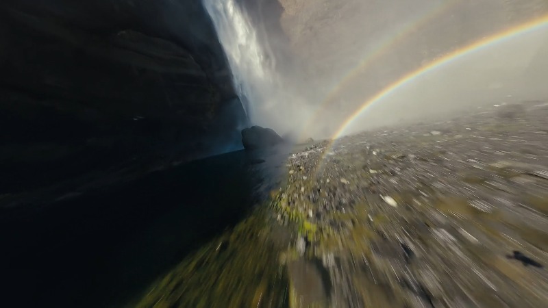 Nature, Gopro, Waterfall, Fpv by SvanurFPV – Stock Footage | Artlist