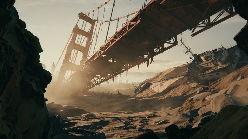 Disaster, Golden Gate Bridge, San Francisco, Destruction by Miguel ...