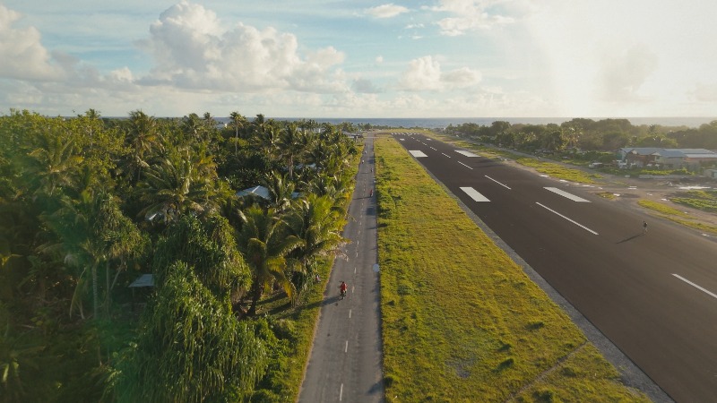 Airport, Runway, Tuvalu, Island by Josh Guvi – Stock Footage | Artlist