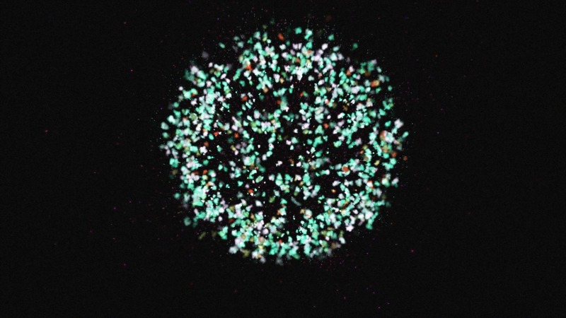 Particles, Explosive, Glow, Bursting by Motion Library – Stock Footage ...