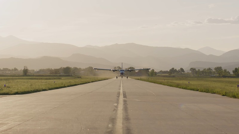 Mountains, Airstrip, Tarmac, Runway by Tanner Fowler – Stock Footage ...