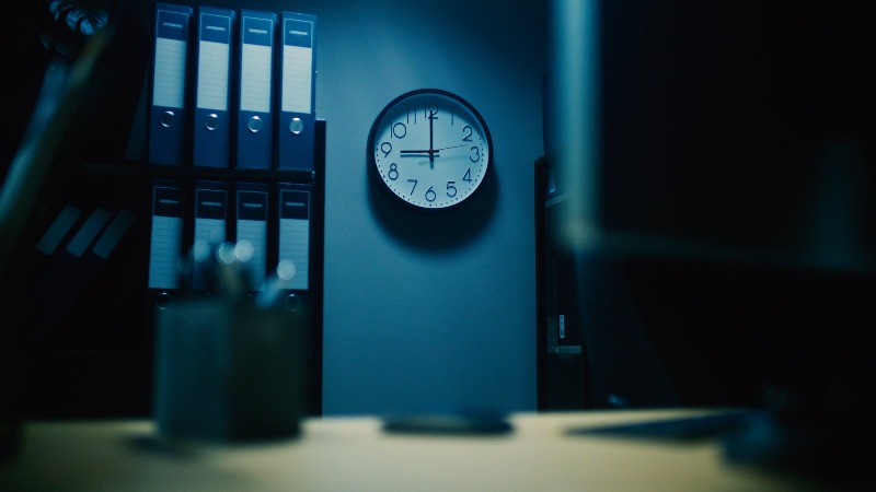Clock, Analog, Office, Overtime by Brad Day – Stock Footage | Artlist