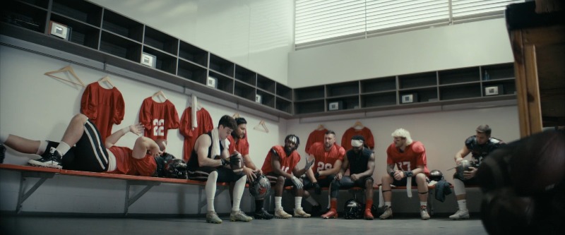 American Football, Bench, Sportsmen, Team Uniform by Brad Day – Stock ...