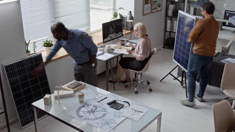 Co Workers, Company, Office, Working by Pressmaster – Stock Footage ...