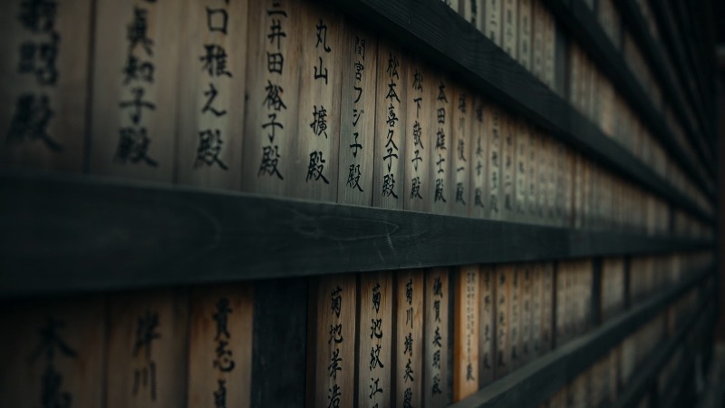 Japanese, Writing, Buddhism, Temple by Reinis Kaspars – Stock Footage ...