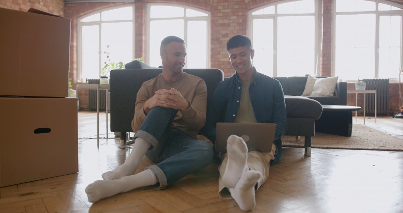 Sofa, Floor, Sitting, Boxes by Erwin de Boer – Stock Footage | Artlist